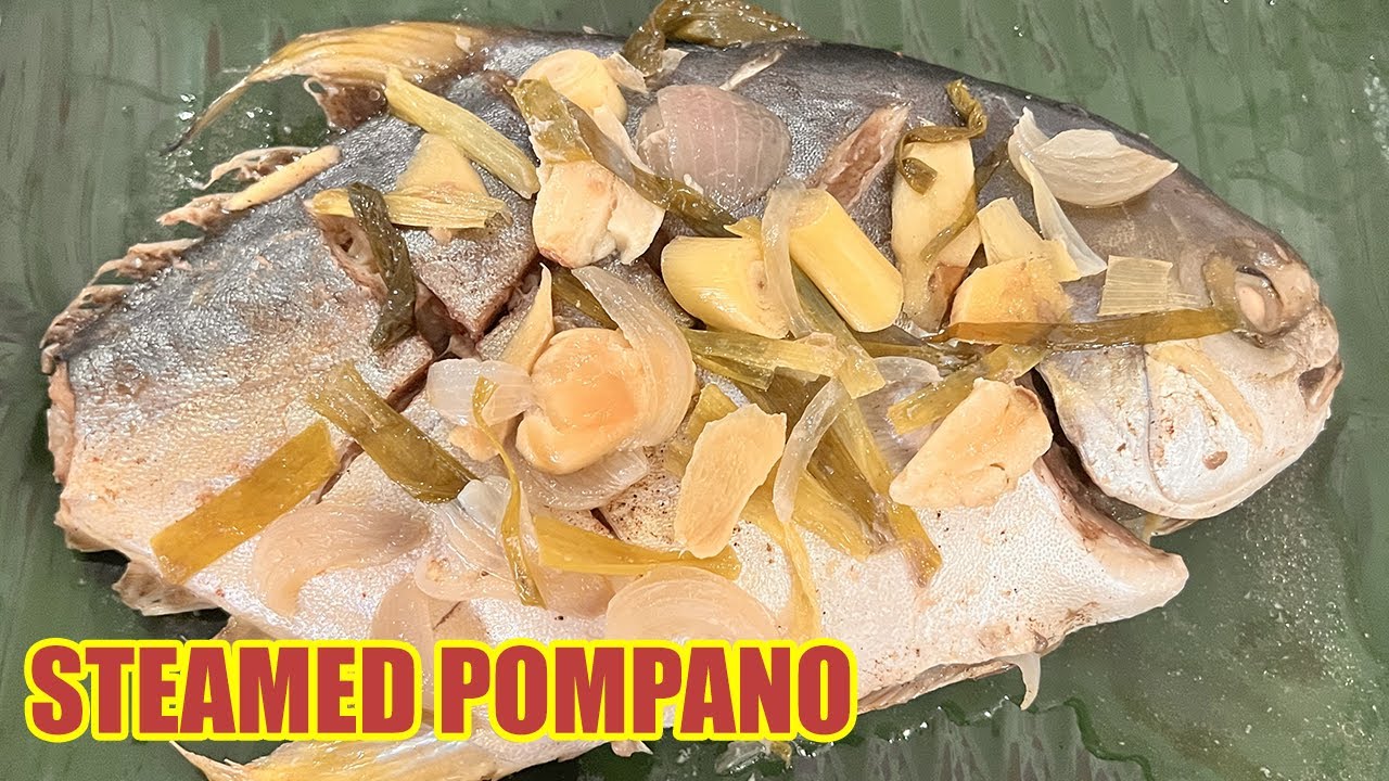 How to Cook Steamed Pompano Recipe | Thea's Kitchen - YouTube