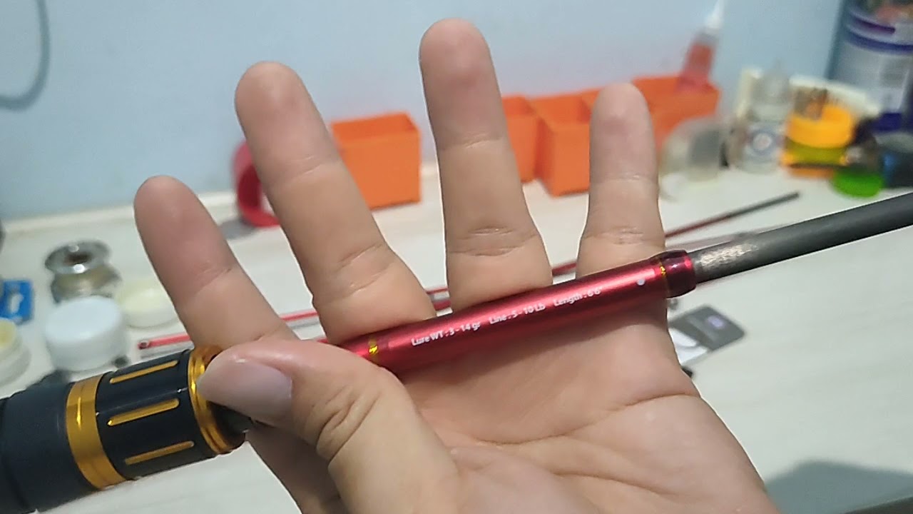 UNBOXING RELIX ROTAN IRON MAN MERAH BC 5-10 LBS TRAVEL ROD KERENNN ...