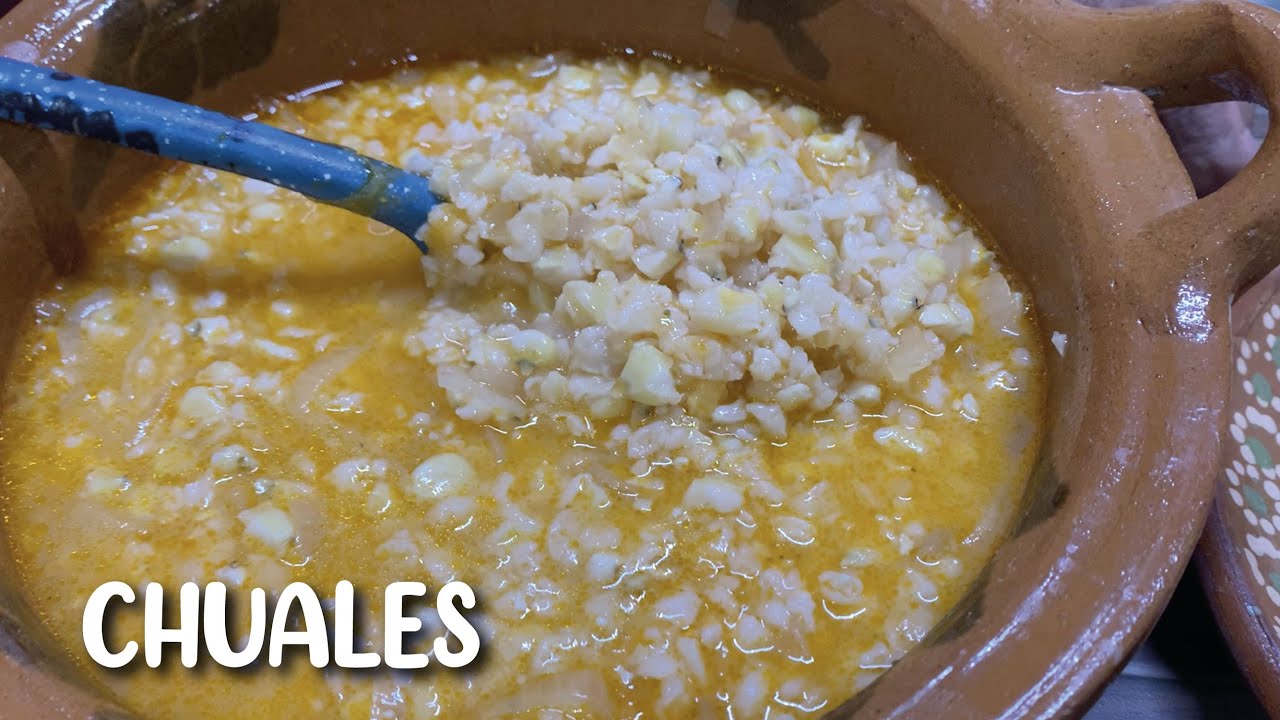 Caldo de chuales - YouTube