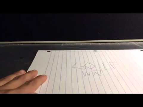 How to draw the golf wang symbol - YouTube