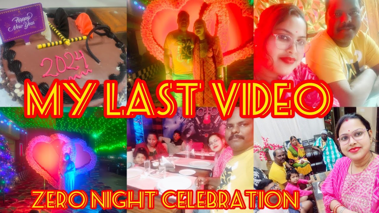 My last video//zero night celebration 🎇🎇🎉🎉 - YouTube