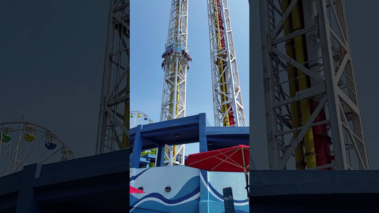 Hongkong Ocean Park Free Fall Tower - YouTube