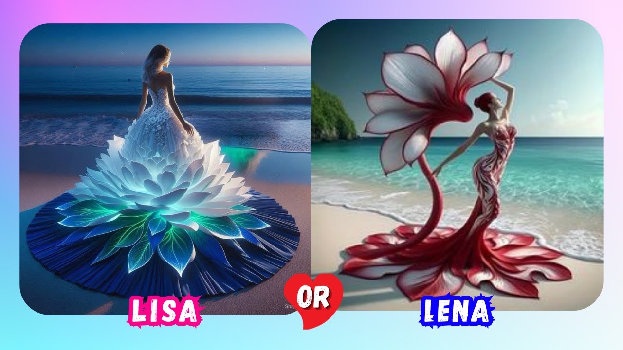 Lisa or Lena 😍💜 ️️ #lena #lisa #lisaandlena #lenaorlisa #viral # ...