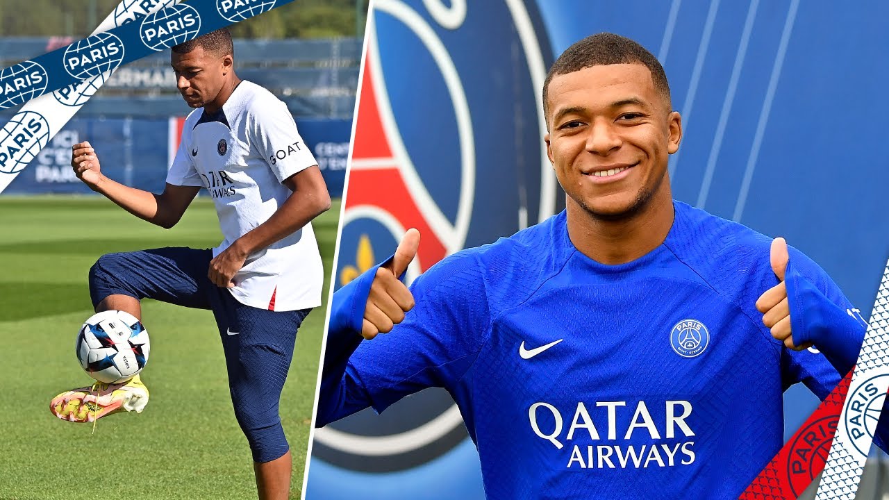 Kylian Mbappé’s Best PSG Moments from Training - YouTube