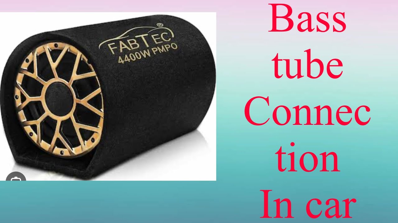 10 inch Bass tube - YouTube