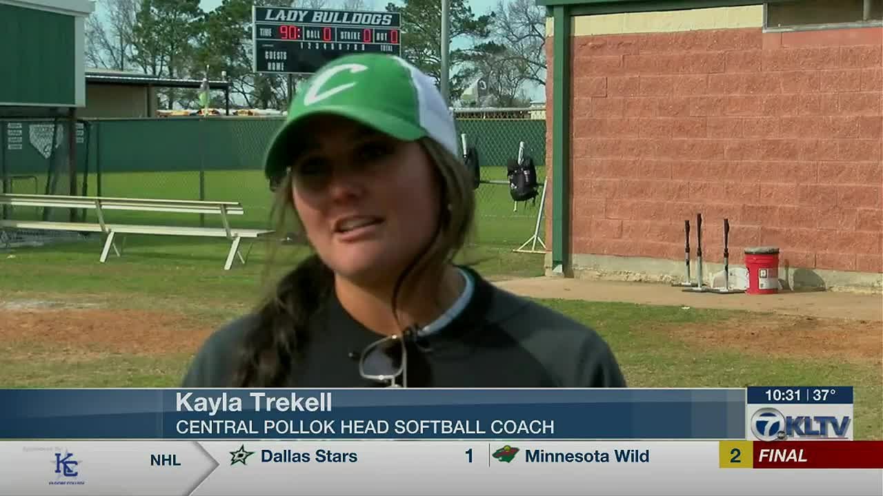Central Pollok Head Softball Coach Kayla Trekell discusses settling ...