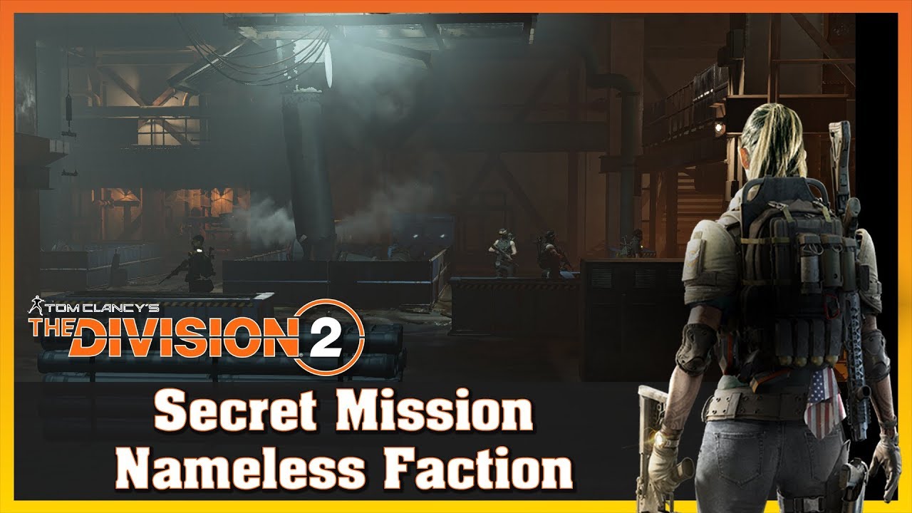Secret Mission | Location | Outfit Costume |THE DIVISION 2 - YouTube