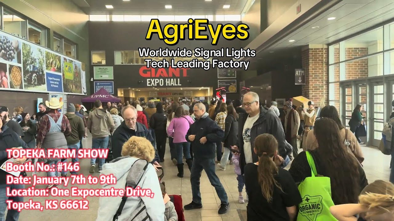 AgriEyes TOPEKA FARM SHOW, January 7 to 9, located at Booth #146 - YouTube
