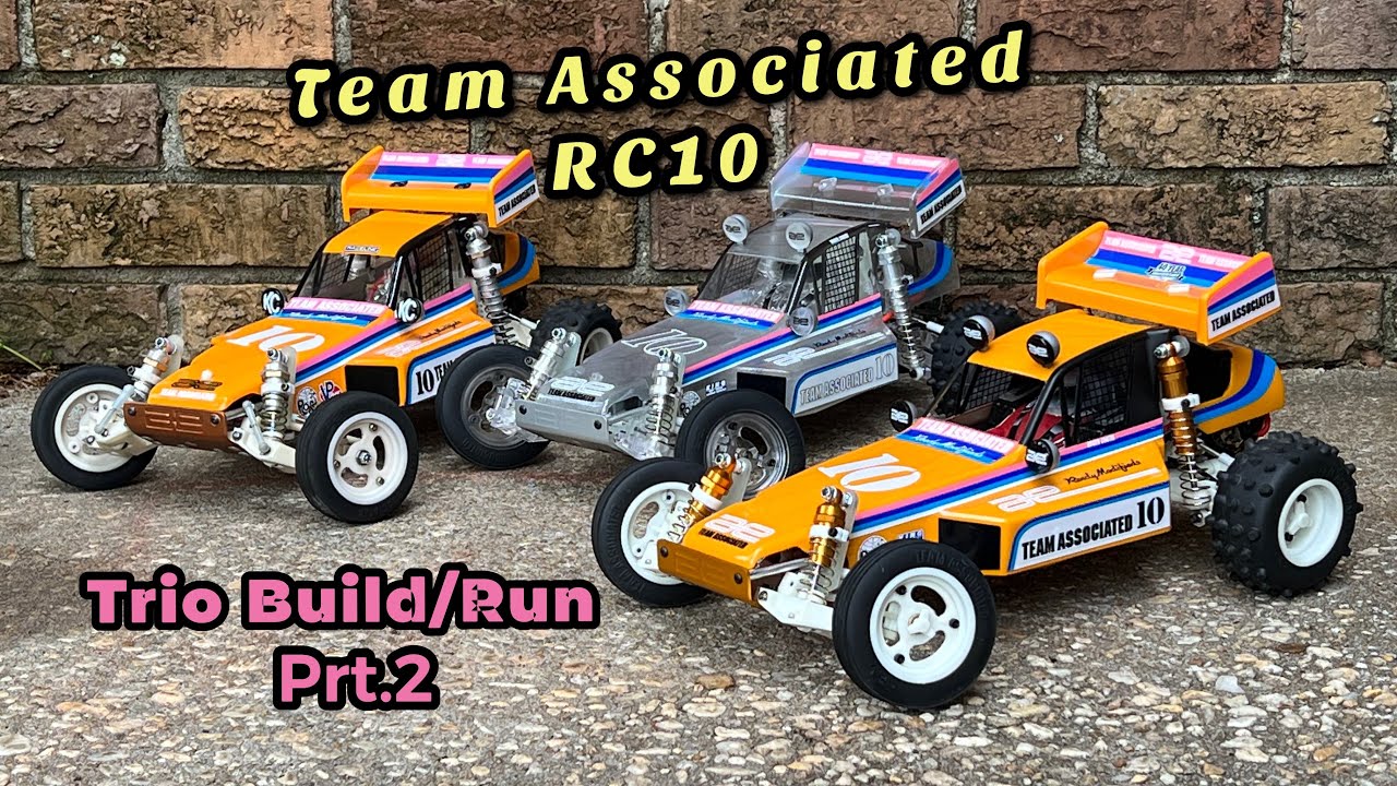 Team Associated RC10 Trio Build and Run Prt.2 - YouTube