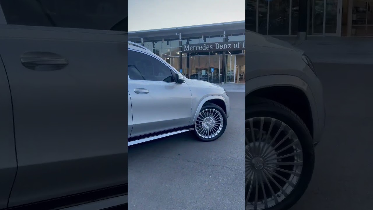 E-ACTIVE BODY CONTROL “Bounce Mode” — Maybach GLS 600 SUV 2022 #shorts ...