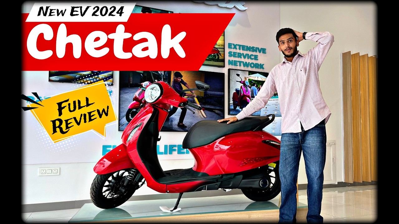 Bajaj Chetak 2901 Full Review | What is TecPac ? | Showroom Review In ...