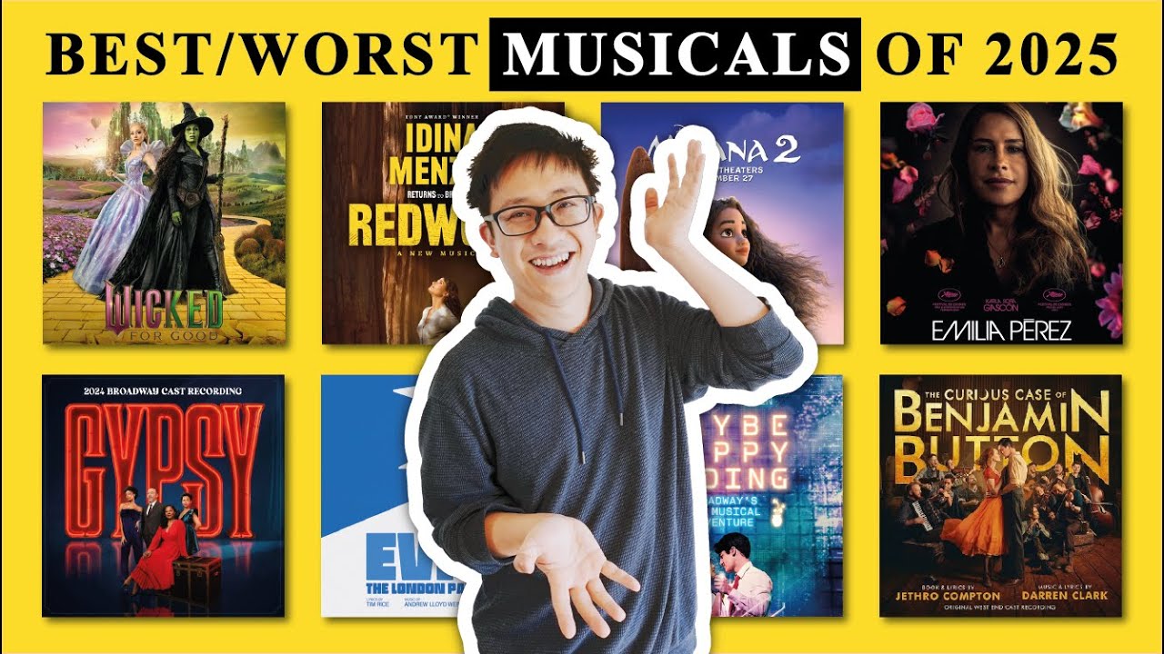 Ranking the Best and Worst Musicals of 2025! - YouTube