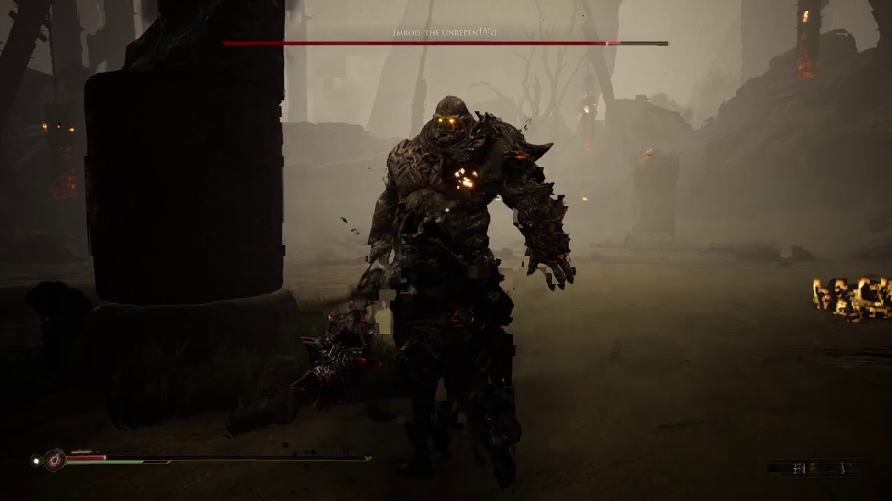 Mortal Shell - Imrod, the Unrepentant - boss fight - YouTube