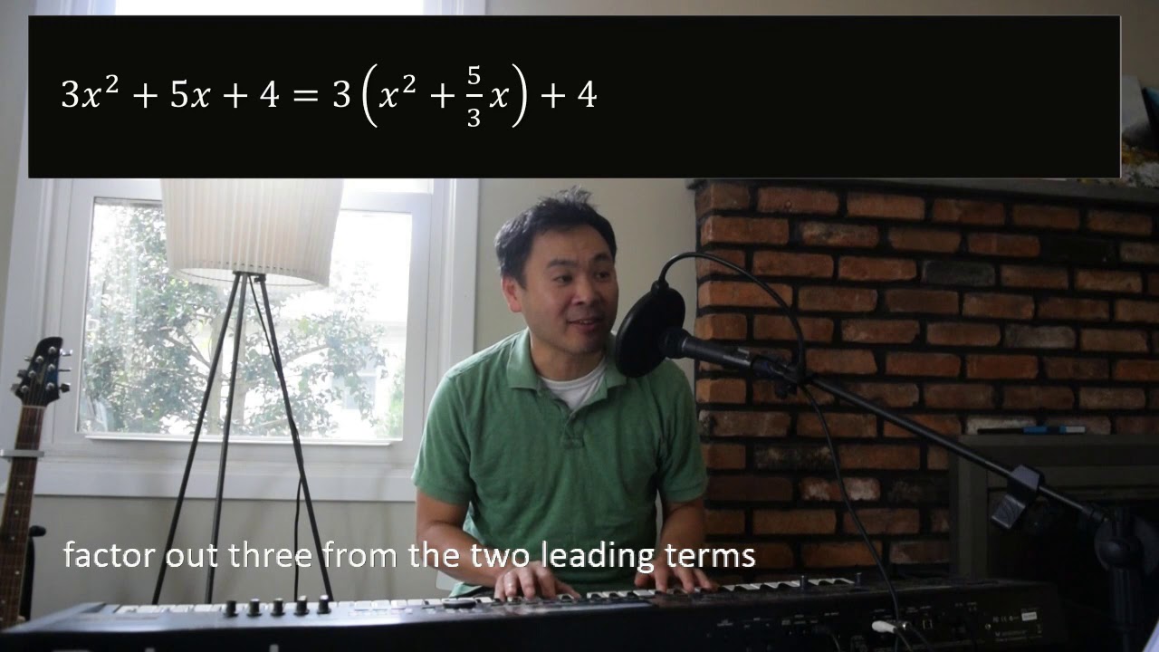 The completing the square song (to the tune of Humpty Dumpty) - YouTube