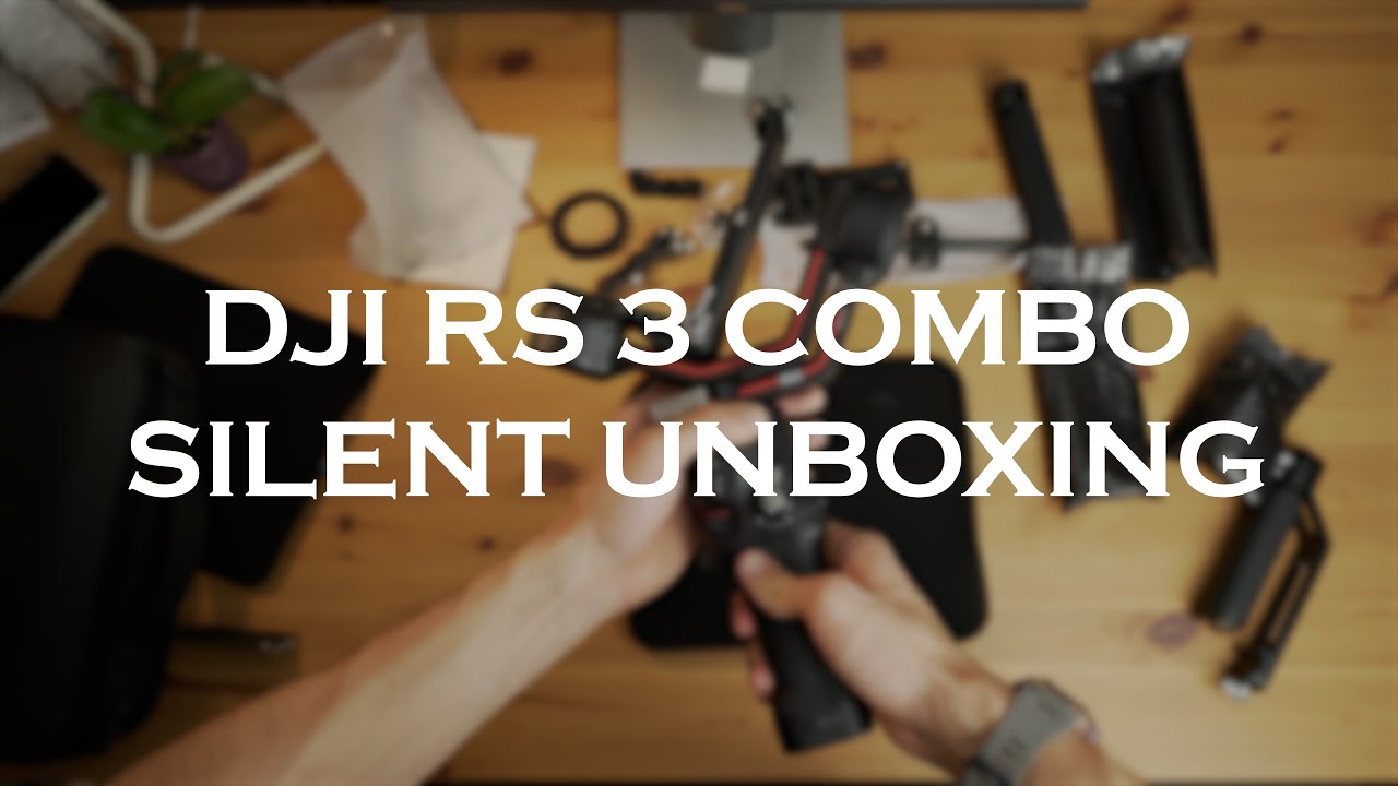 DJI RS 3 Combo Silent Unboxing 4k - YouTube