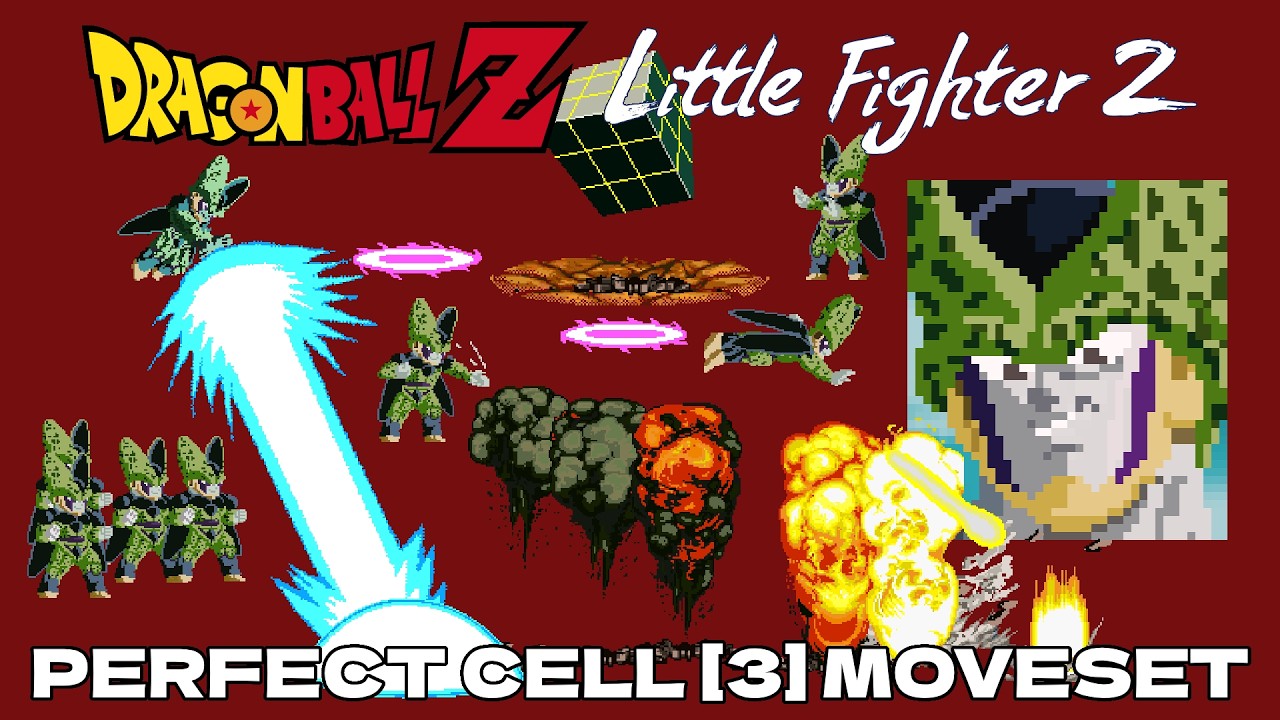 DBZ LF2 - Perfect Cell (Android Saga) - Moveset - YouTube