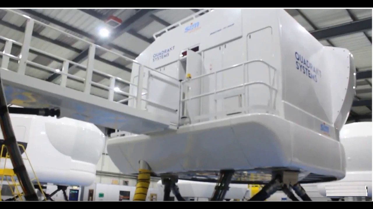 Having fun again....Full Motion Boeing 737 NG Simulator (Level D) - YouTube