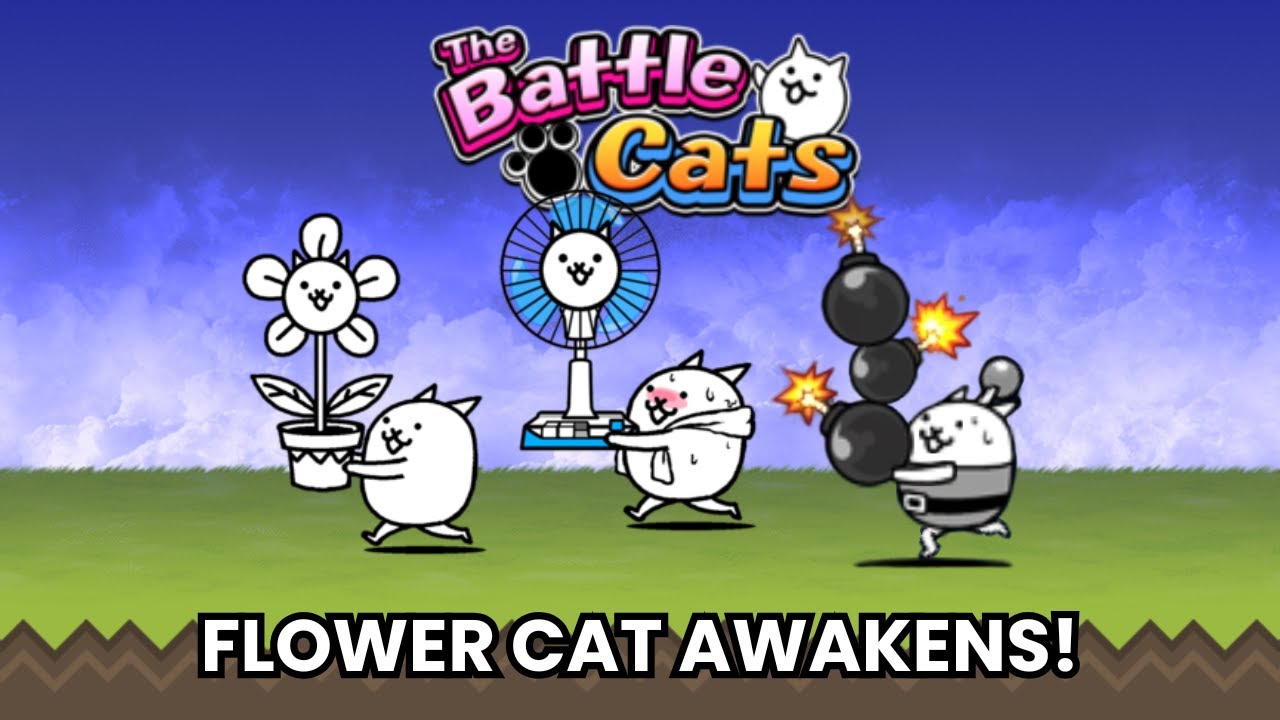 FLOWER CAT AWAKENS! | THE BATTLE CATS - YouTube