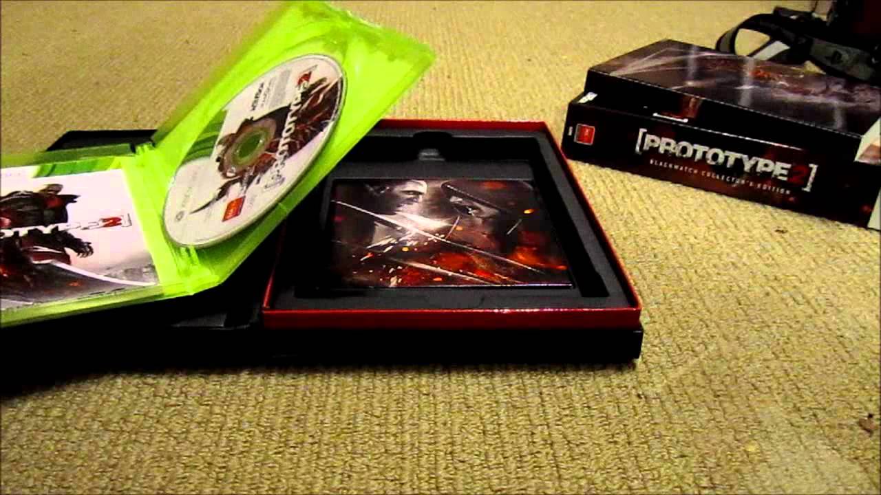 Prototype 2 Blackwatch Collector's Edition Unboxing! - YouTube