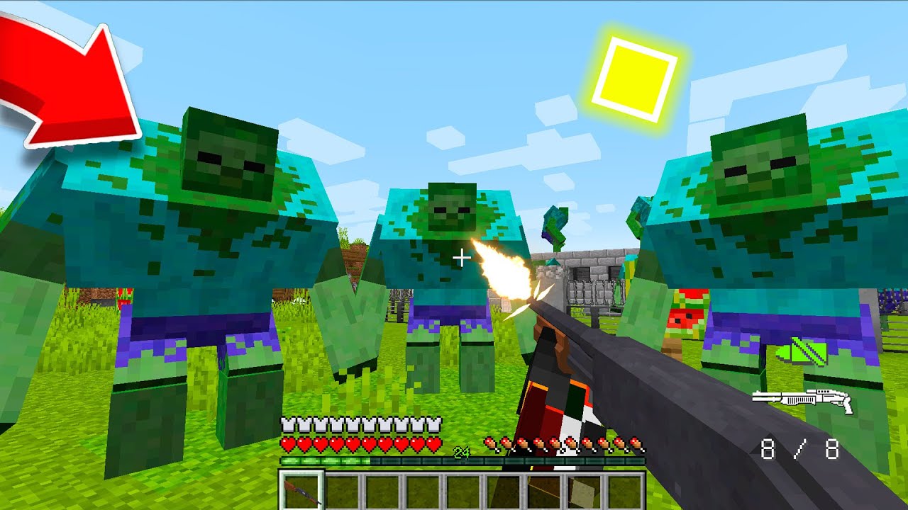 НАПАЛ НА БАЗУ ЗОМБИ МУТАНТОВ В МАЙНКРАФТ Алексбой Minecraft Мультик