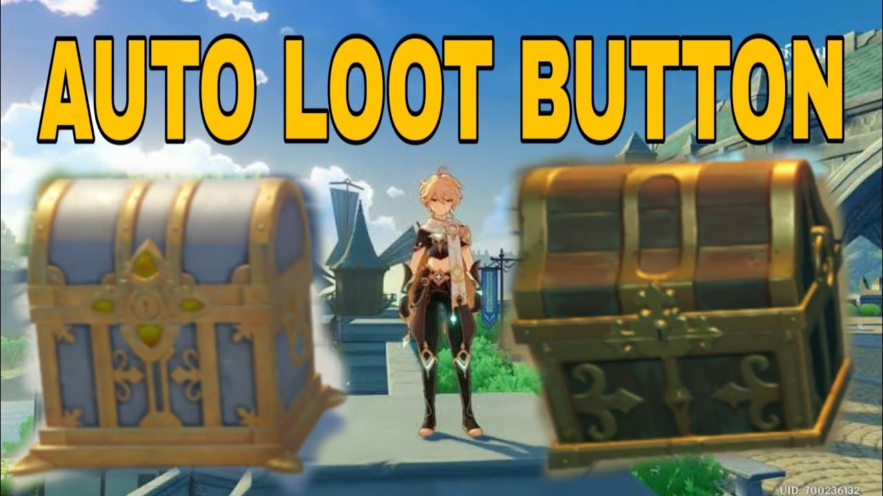 Genshin Impact - Auto Loot Button | Auto Loot Chest - YouTube