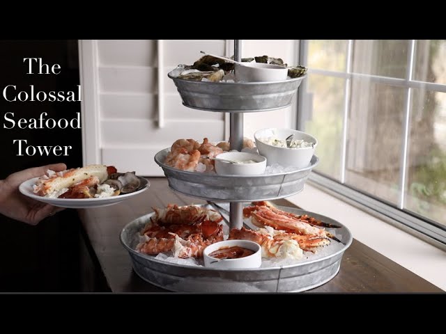 Tiered Seafood Display See All Seafood Servers Ice Concepts