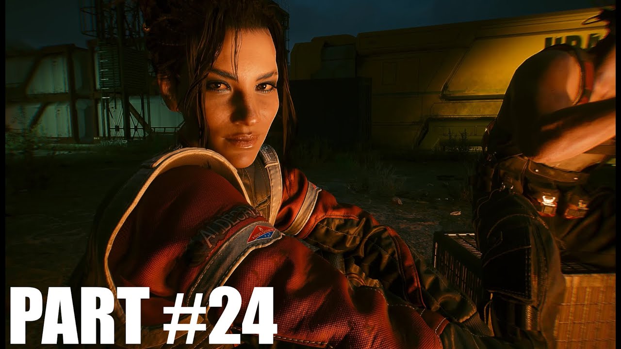 Cyberpunk 2077 Edgerunners Walkthrough Part 24 - Convoy Raid - YouTube