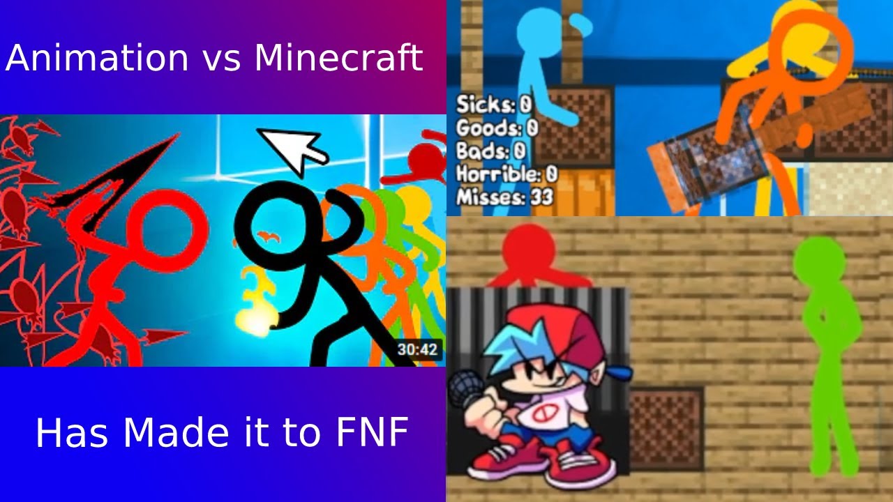 Animation Vs Minecraft had become a FNF mod - YouTube