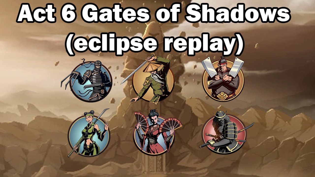 Shadow Fight 2: Gates of Shadows (eclipse replay) - YouTube