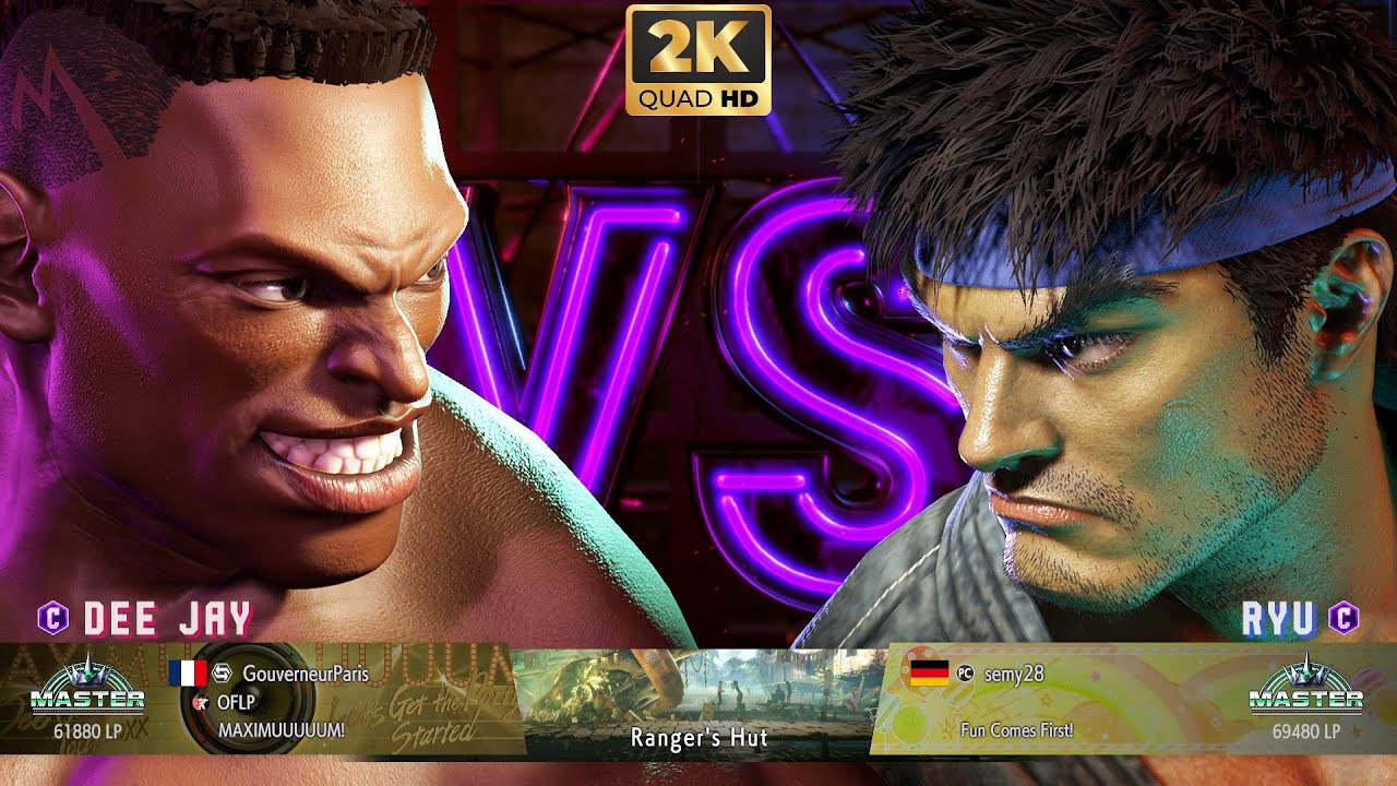 Street Fighter 6 🔥 GouverneurParis (DEE JAY) VS semy28 (RYU) 🔥 Online ...