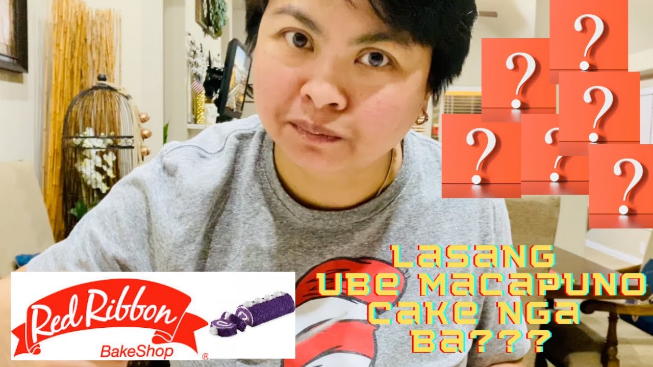 Buhay America Chronicles: Red Ribbon Ube Macapuno Cake for Beginners ...