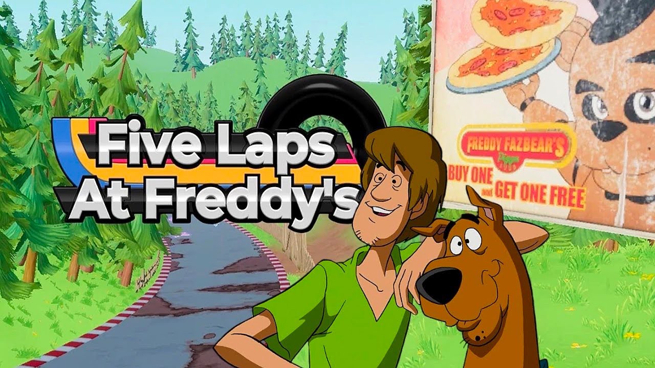 Awesome New FNAF Go Karting Game!!! | Five Laps At Freddy's (Demo ...