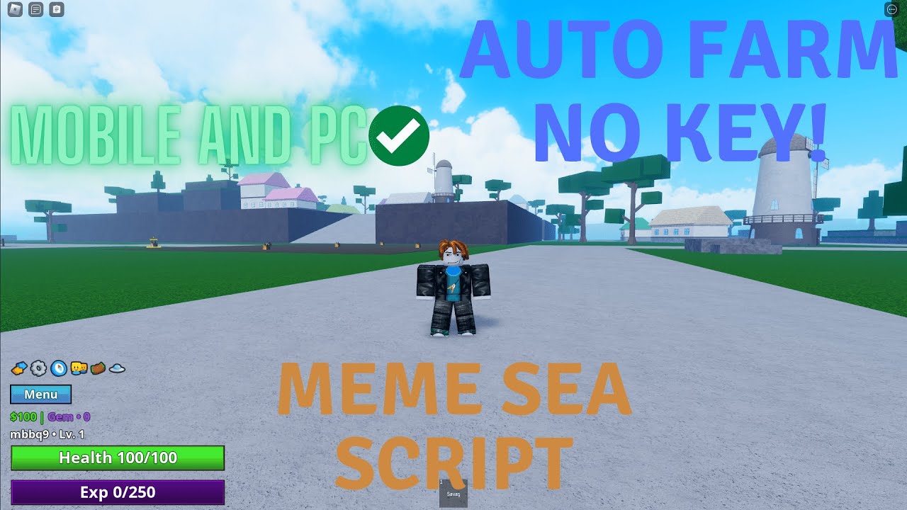 MEME SEA Script Pastebin 2024 | AUTO FARM | NO KEY | AUTO LEVEL | AUTO ...