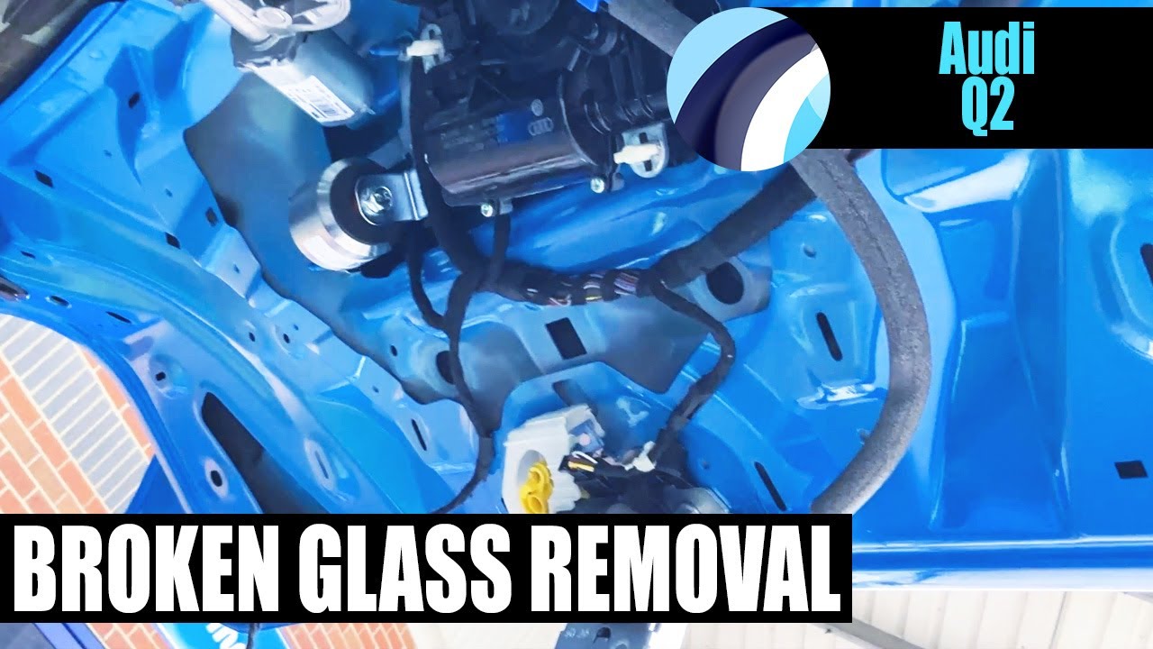 Audi Q2 Broken Glass Removal - YouTube