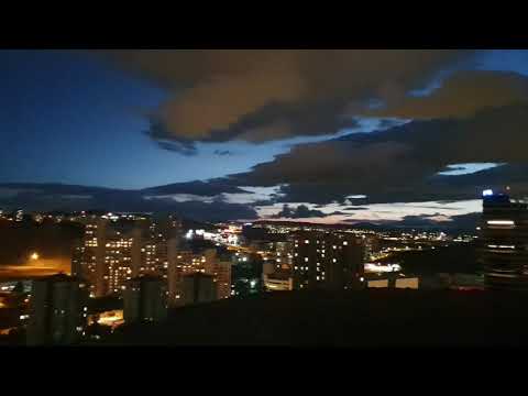 Ankara, Ümitköy bulutlu akşam manzarası