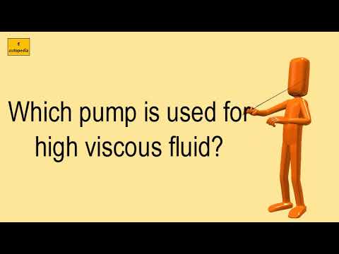 Which Pump Is Used For High Viscous Fluid? - YouTube