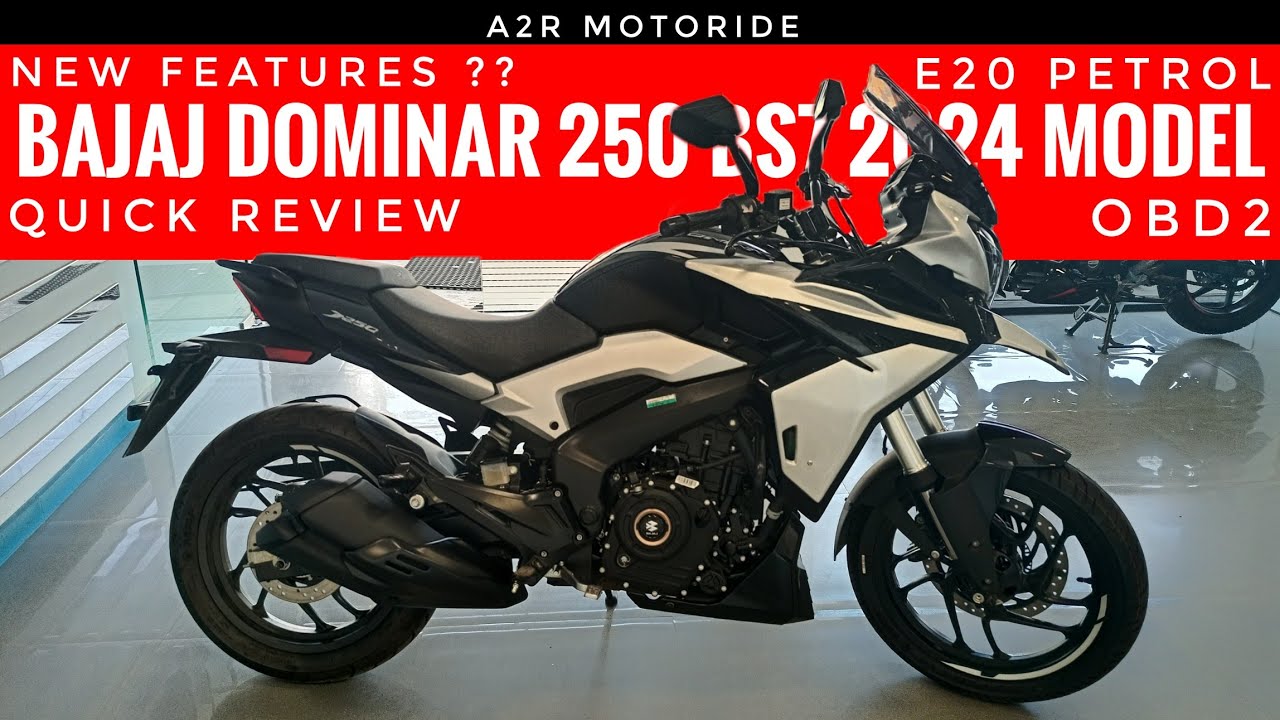 Bajaj Dominar 250 New Model 2024 With Explorer Kit | Review | Price ...