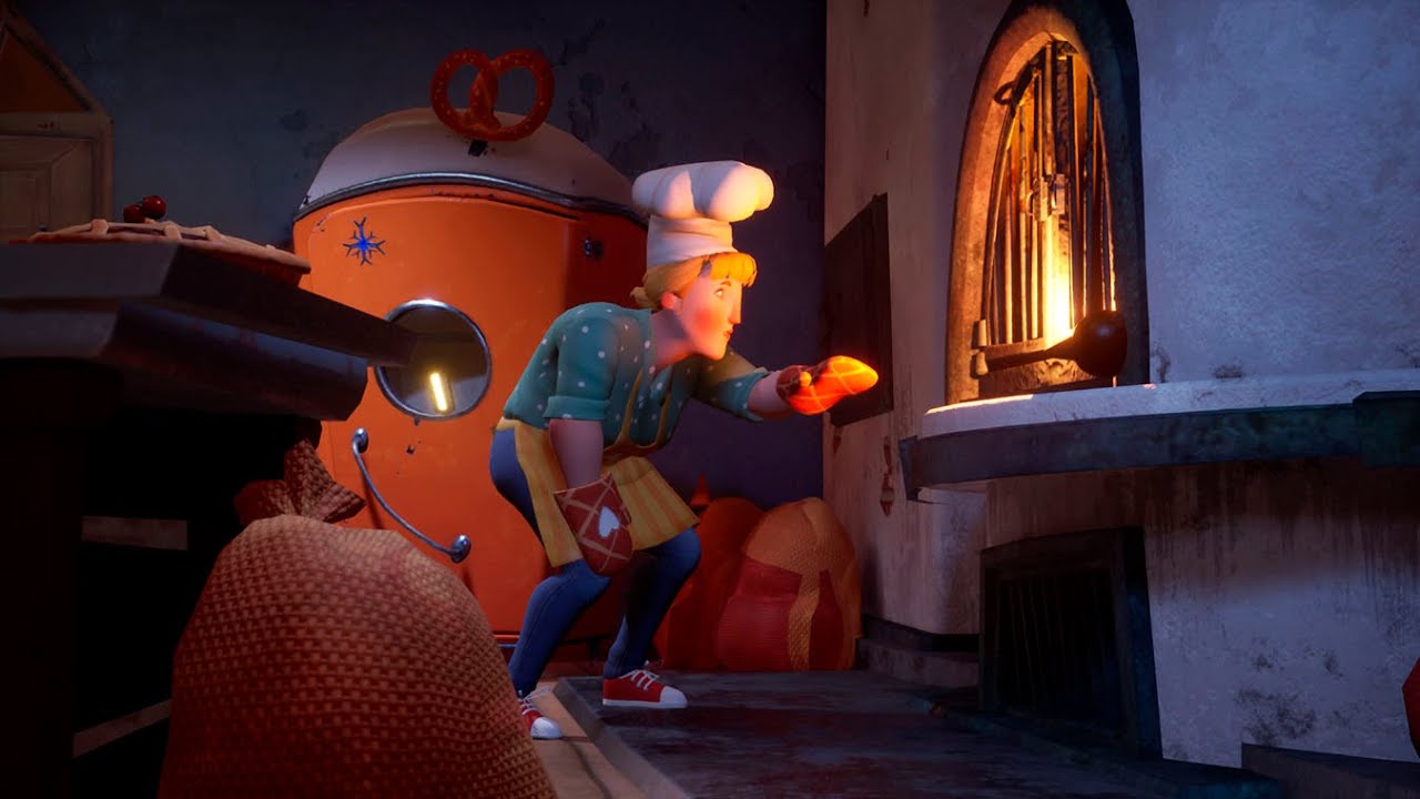 Hello Neighbor 2 act 2 bakery walkthrough - YouTube