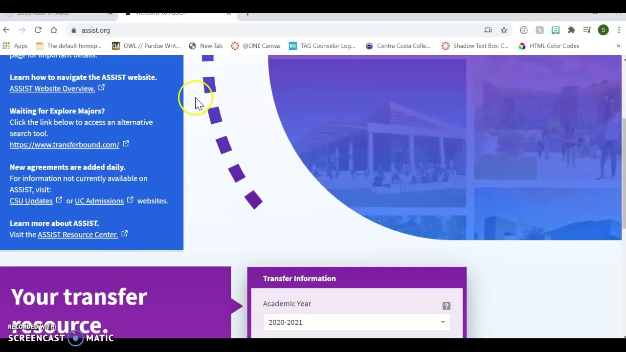 Using Assist.org - YouTube