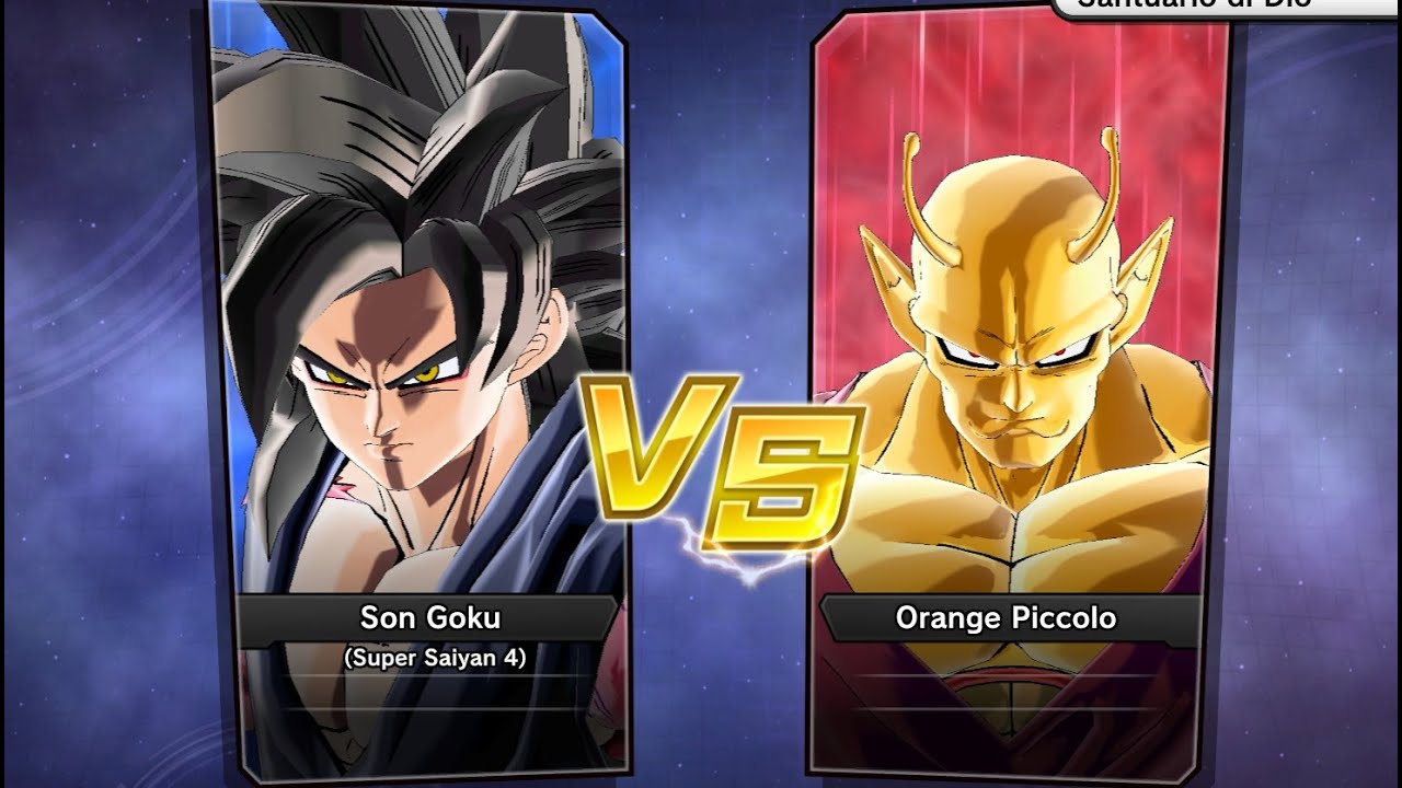 Xenoverse 2 - Requested match (PC): Goku Super Saiyan 4 vs Orange ...