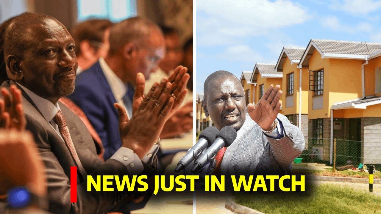 NEWS JUST IN: Good News To Kenyans As RUTO Says This On 3% House Levy ...
