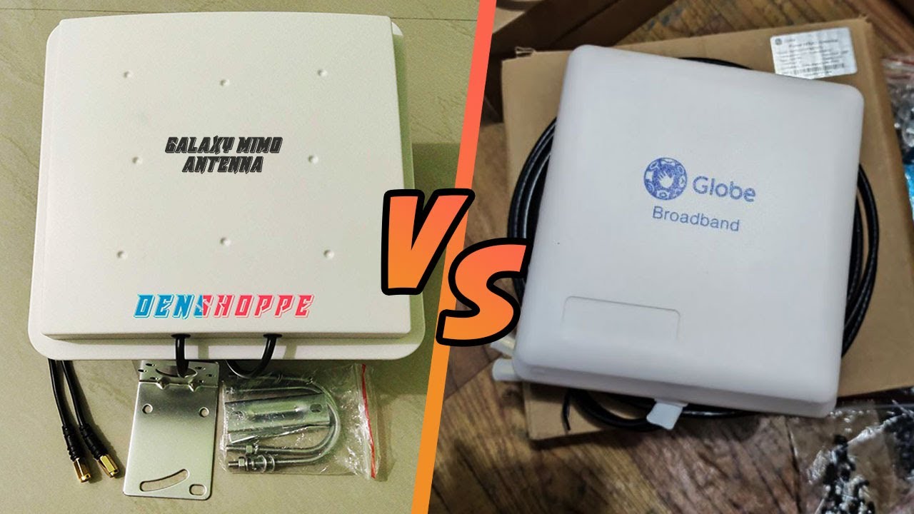 How to Boost your Internet Speed | Galaxy Mimo Antenna vs Globe MiMo ...