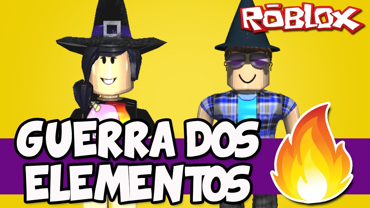 GUERRA DOS ELEMENTOS MÁGICOS! - Roblox (Elemental Wars) - YouTube