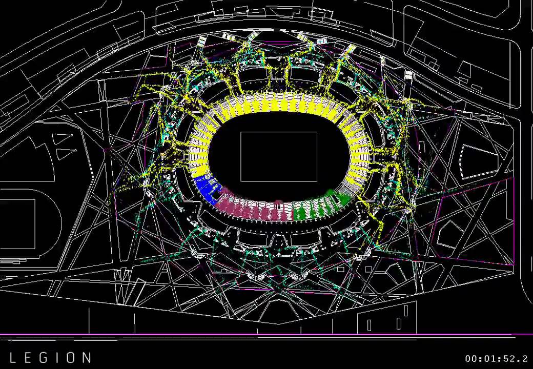 Video Simulation: Beijing Olympic Stadium - YouTube