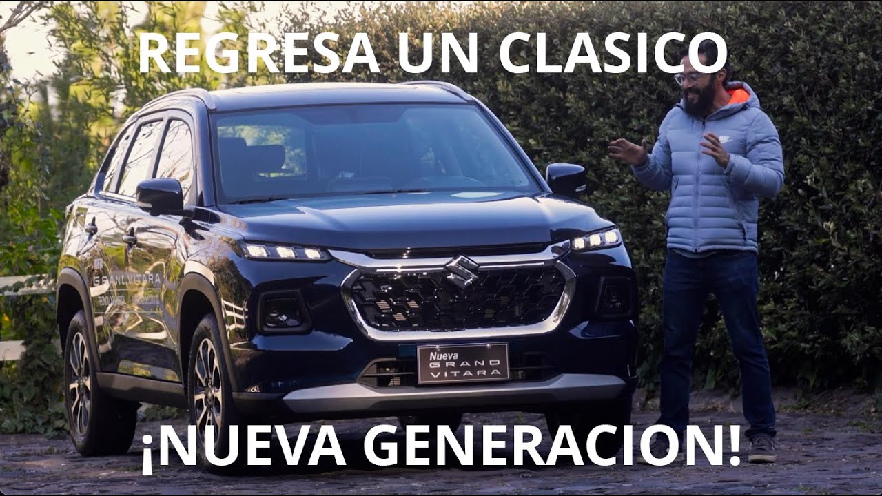 Nueva Grand Vitara - Un clásico ahora híbrido y All-Grip - YouTube