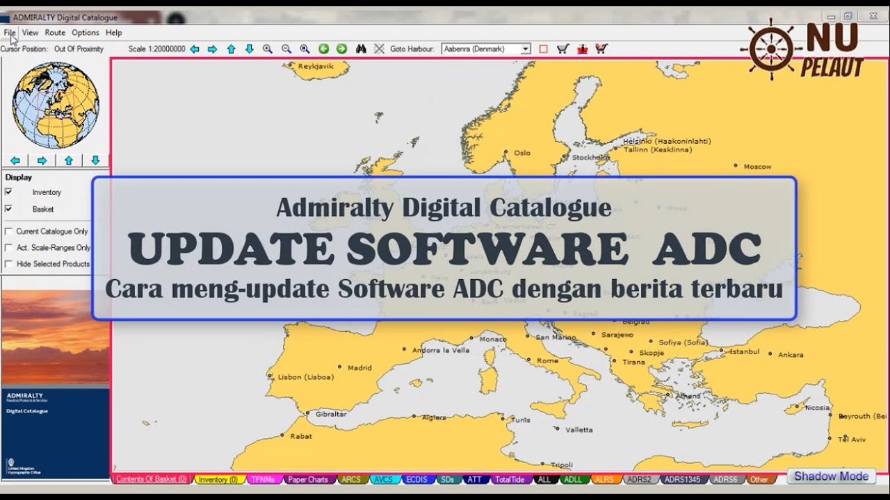 Cara UPDATE software ADC || ADC Admiralty Digital Catalogue - YouTube