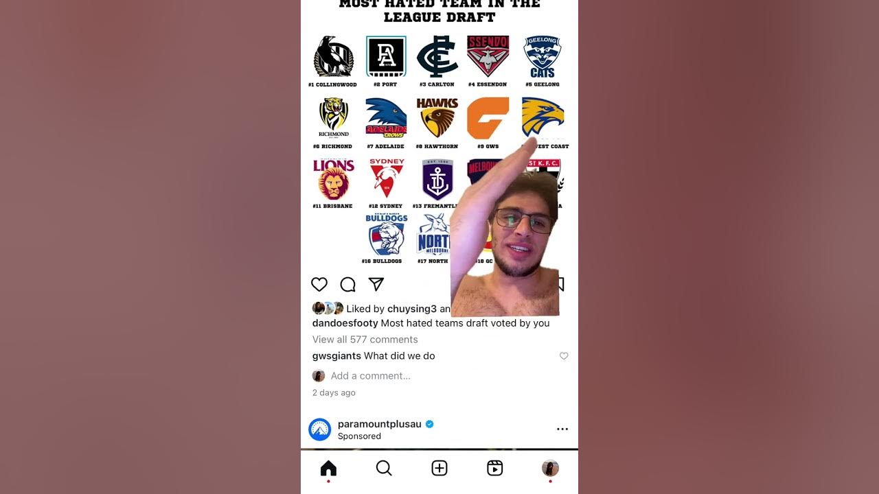 Most hated to loved AFL clubs🤯 - YouTube