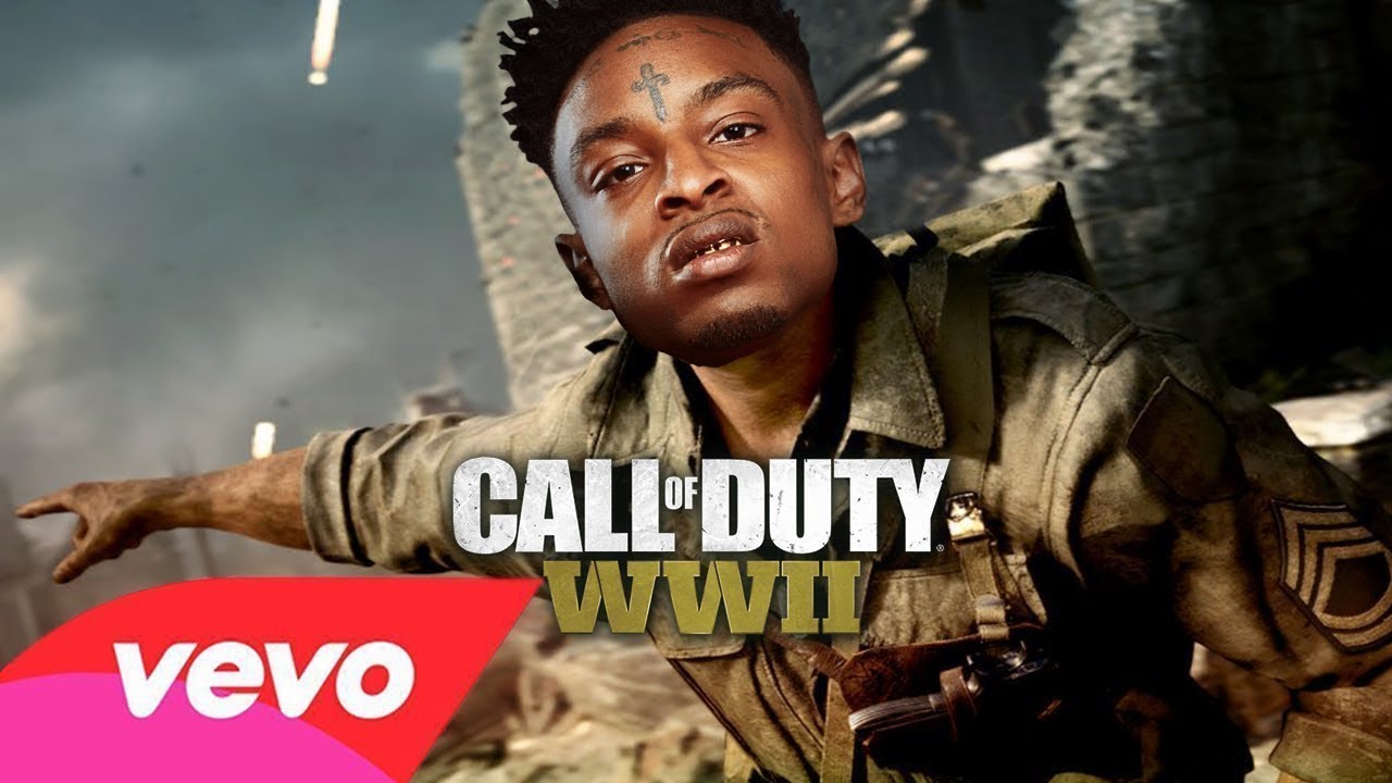8 Kills - 21 Savage (COD WW2 Song TBT) - YouTube