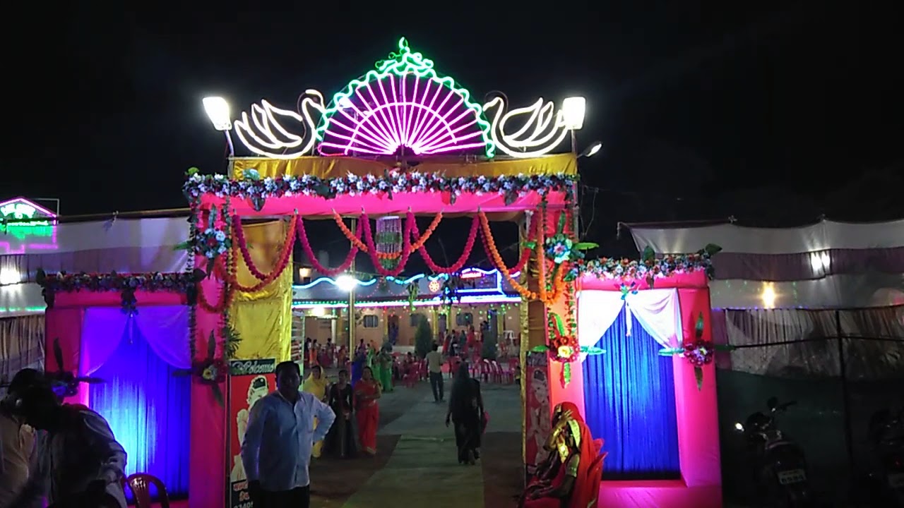Annapurna marriage lawn chourai chhindwara - YouTube