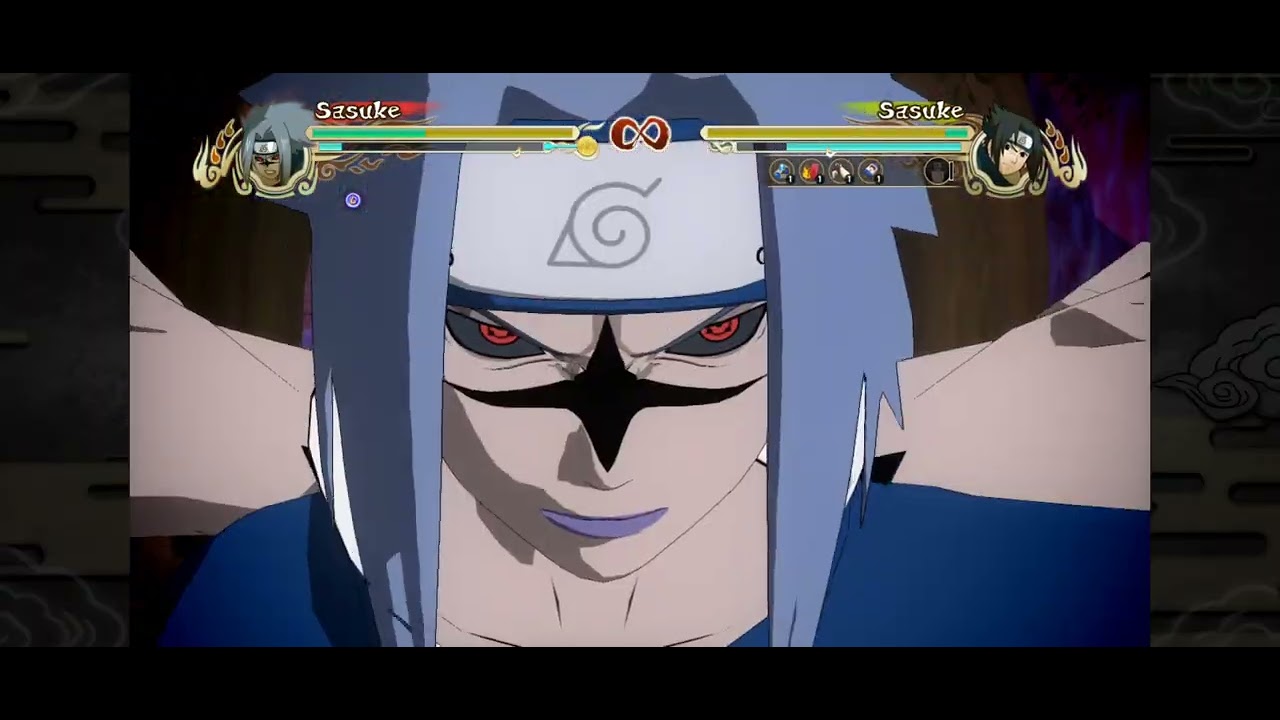 Naruto Ultimate Ninja Storm Sasuke (Curse Marked Second State Mode) vs ...